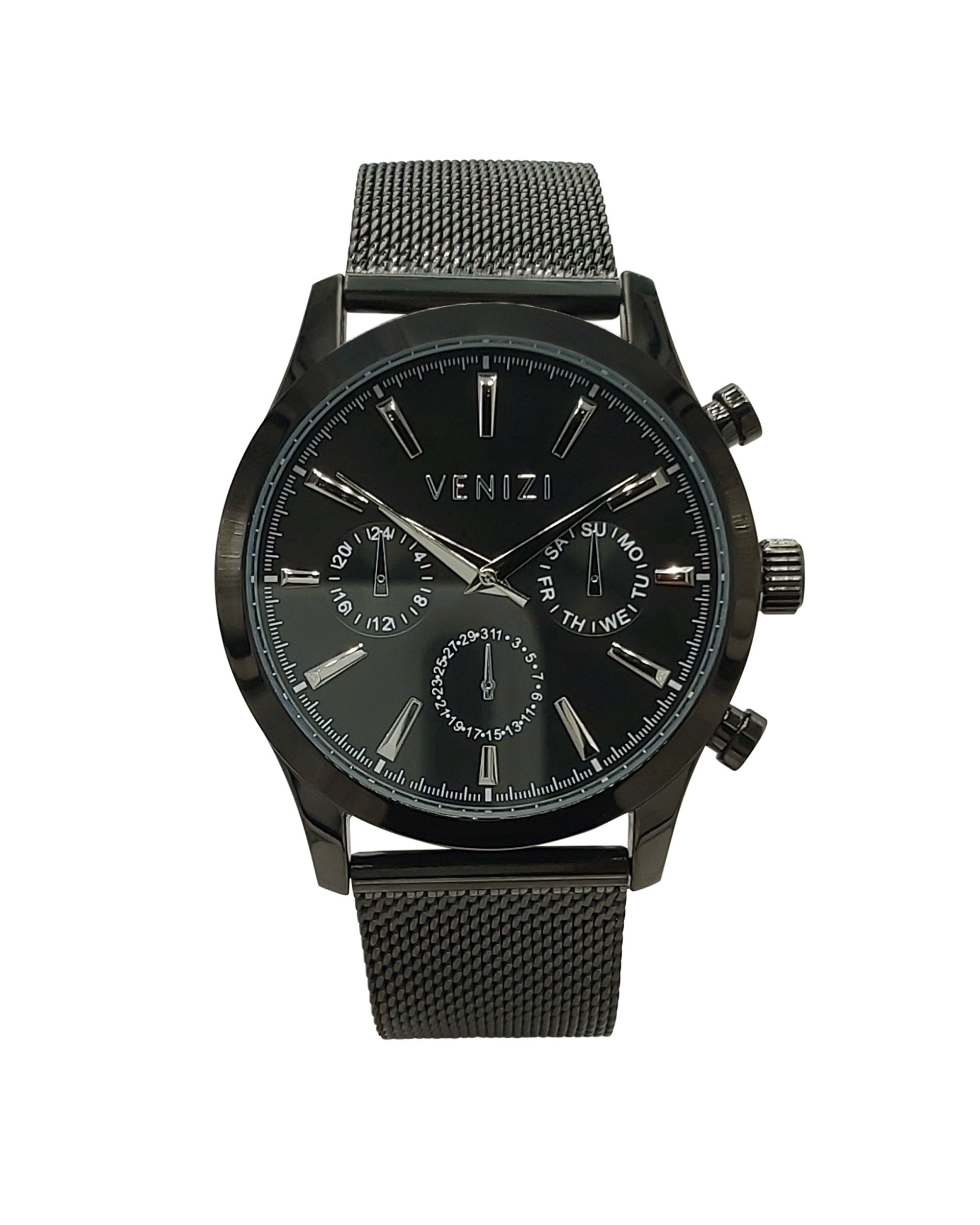 Montre Venizi gun maille milanaise